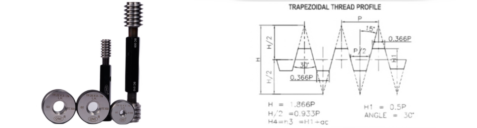 Trapezoidal Thread Gauges – Q.M.I - Quality Master International